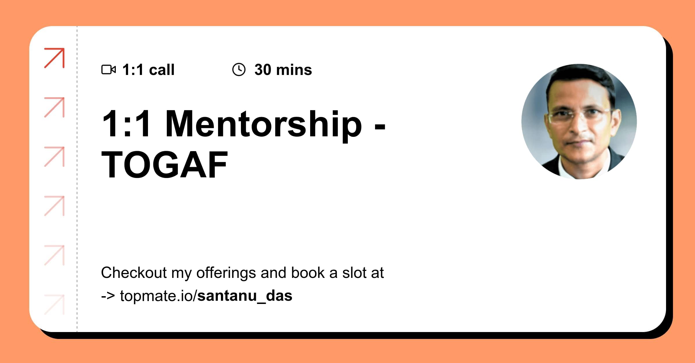 1:1 Mentorship - TOGAF with Santanu Das